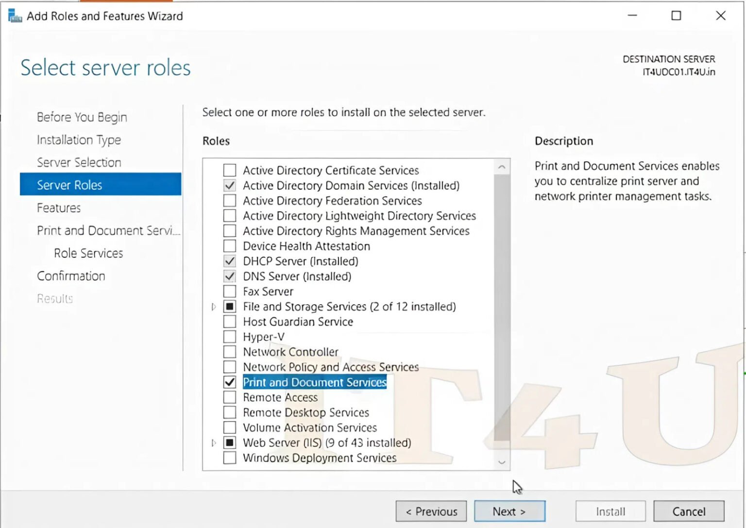 MCSA Full Course Day 23: Print Server Management in Windows - it4u.in
