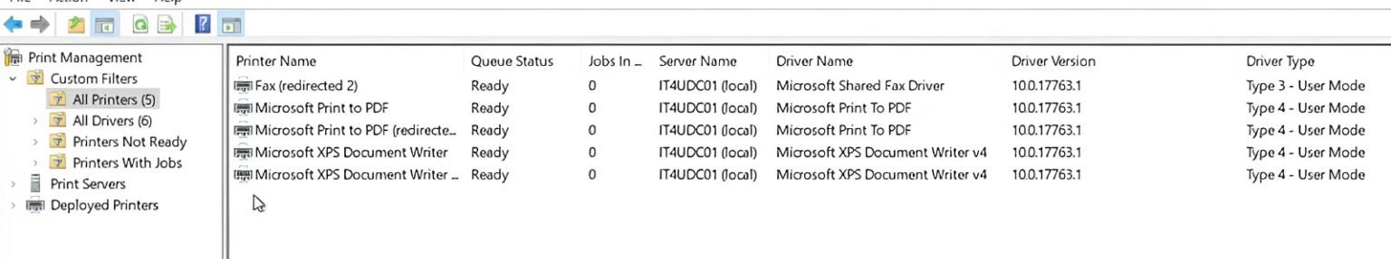 MCSA Full Course Day 23: Print Server Management in Windows - it4u.in
