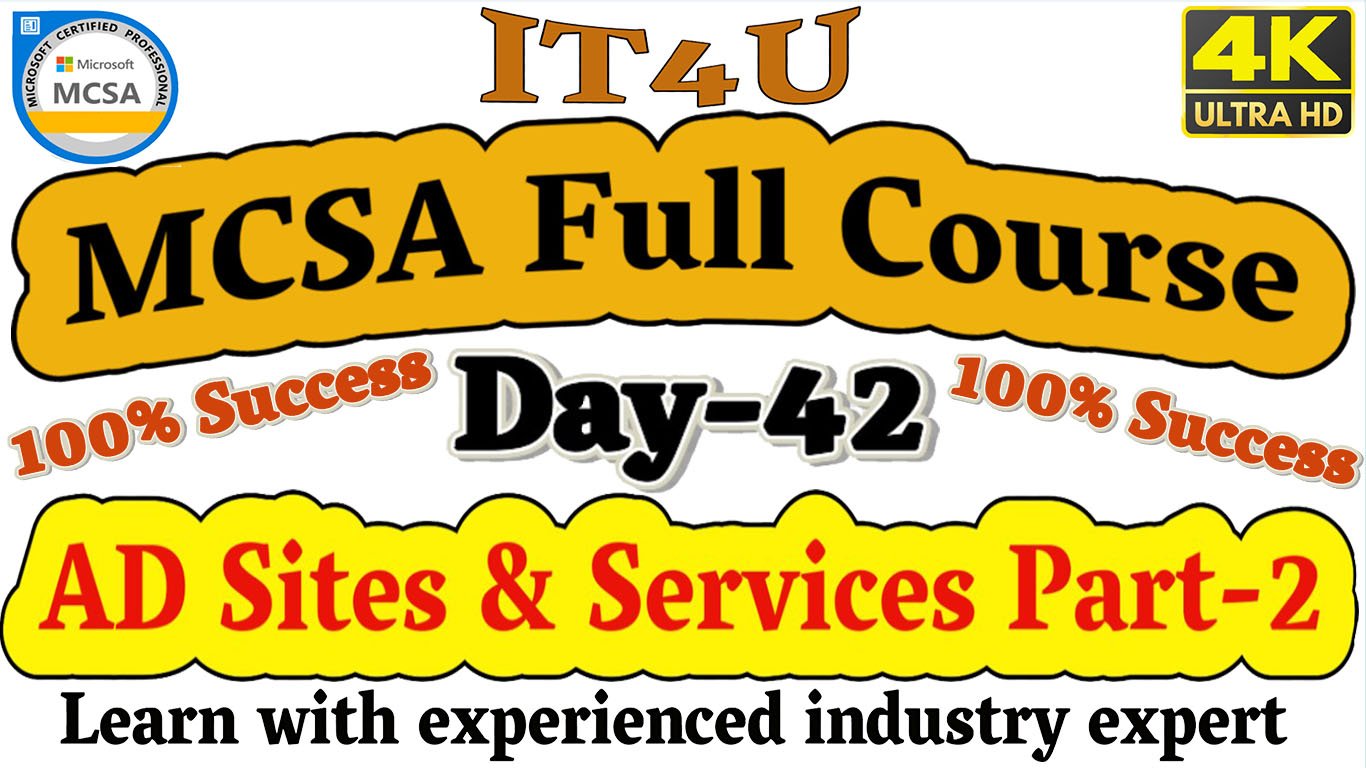MCSA Full Course Day 29: AD Trust Relationship - it4u.in